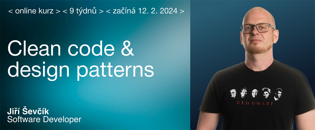 Online Kurz Clean Code And Design Patterns Nauč Se čistý Kód A Návrhové